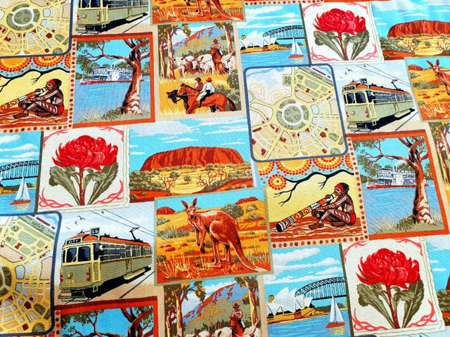 Australian Gold - Fat Quarter – Aboriginal Fabric Gallery