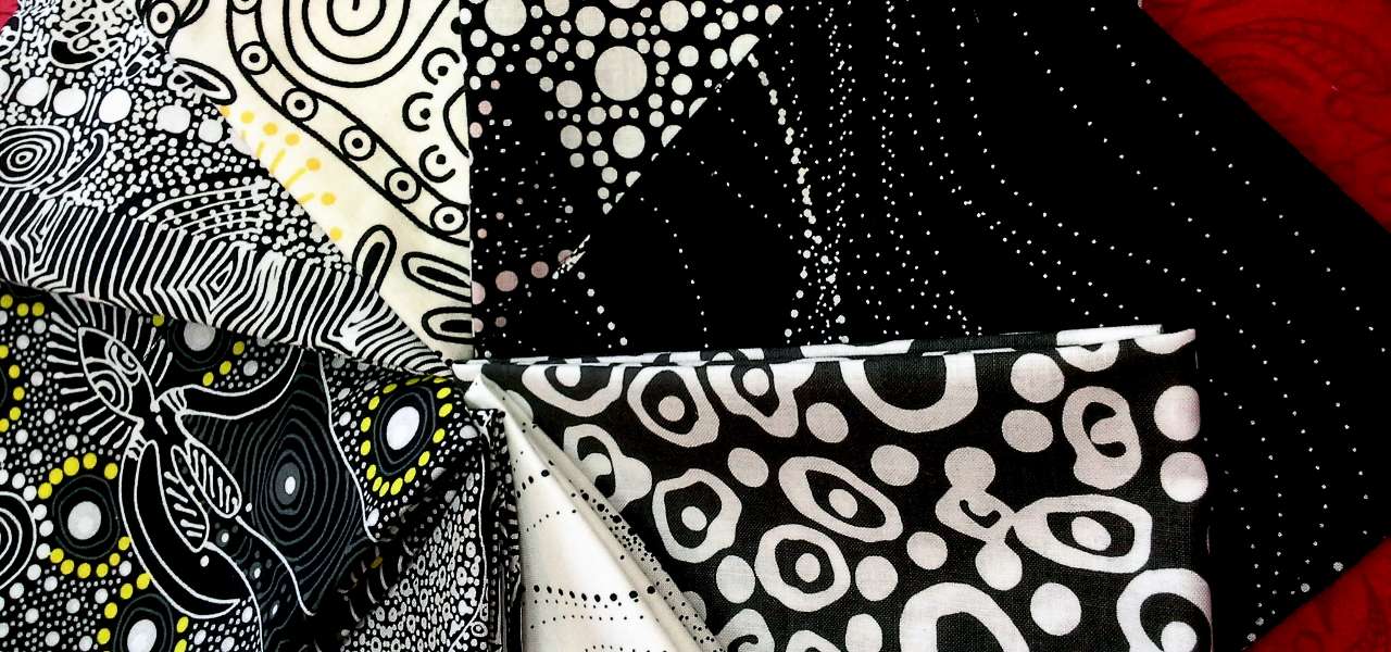 Black & White Pack – Aboriginal Fabric Gallery