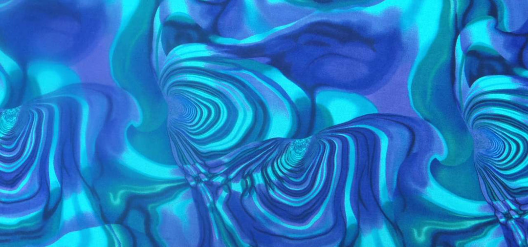 Tuku Tuku Blue - Fat Quarter – Aboriginal Fabric Gallery